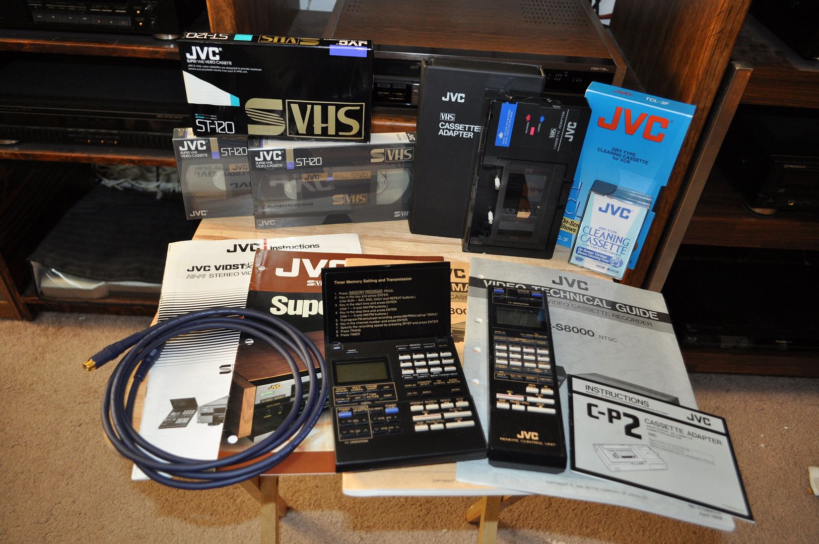 Jvc hr-s8000u s-vhs vcr (1988) | AVS Forum